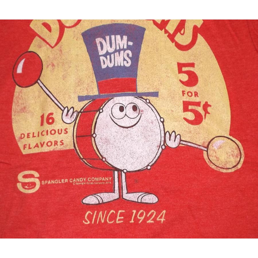 ダムダム Tシャツ Dum Dums DRUM MAN AD 正規品 ロリポップ キャンディー 企業ロゴTシャツ : マンブルズ バンドT ...