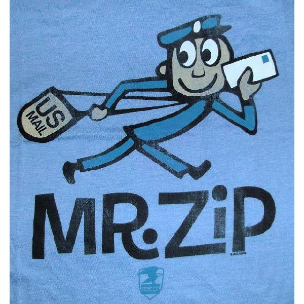 USA郵便局 USPS Mr. ZIP ミスタージップ Tシャツ 正規品 United States Postal Service ...