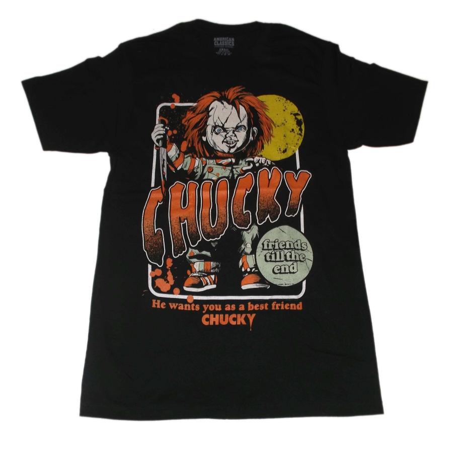 チャイルド プレイ チャッキー Tシャツ CHUCKY FULL MOON Child's Play 正規品 : マンブルズ バンドTシャツ 通販 - 通販 - Yahoo!ショッピング