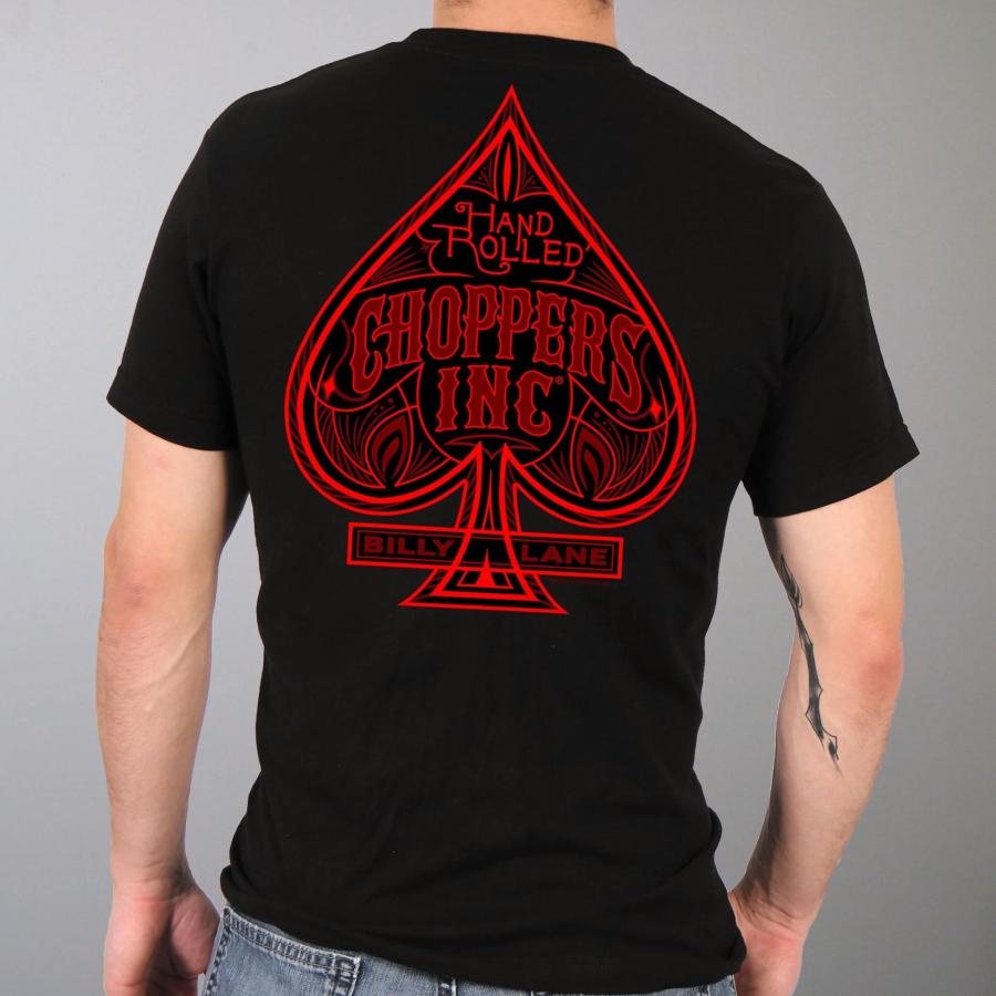 チョッパーズ インク Tシャツ CHOPPERS INC BILLY LANE SPADE 正規品 バイカー オートバイ バイク 関連 ...