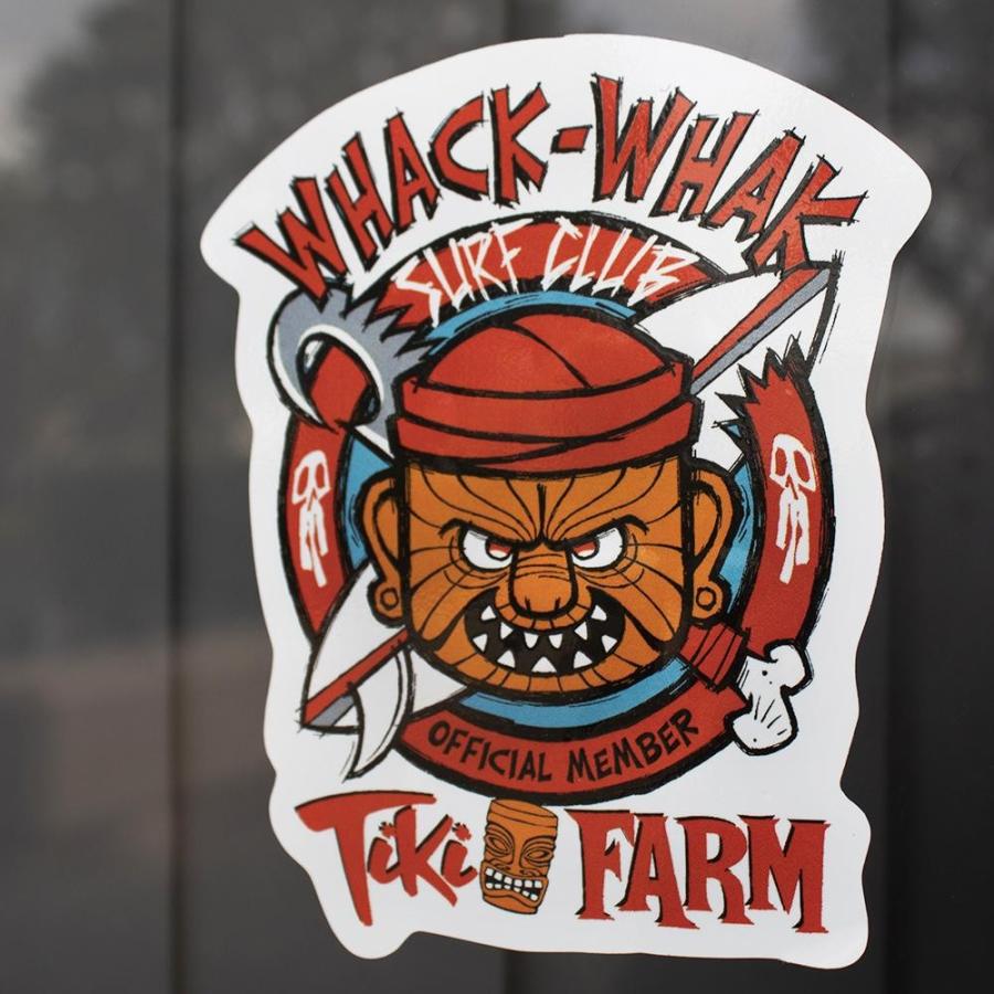 ティキ ファーム ステッカー Whack-Whak Sticker Tiki Farm 正規品 雑貨 : マンブルズ バンドTシャツ 通販 ...