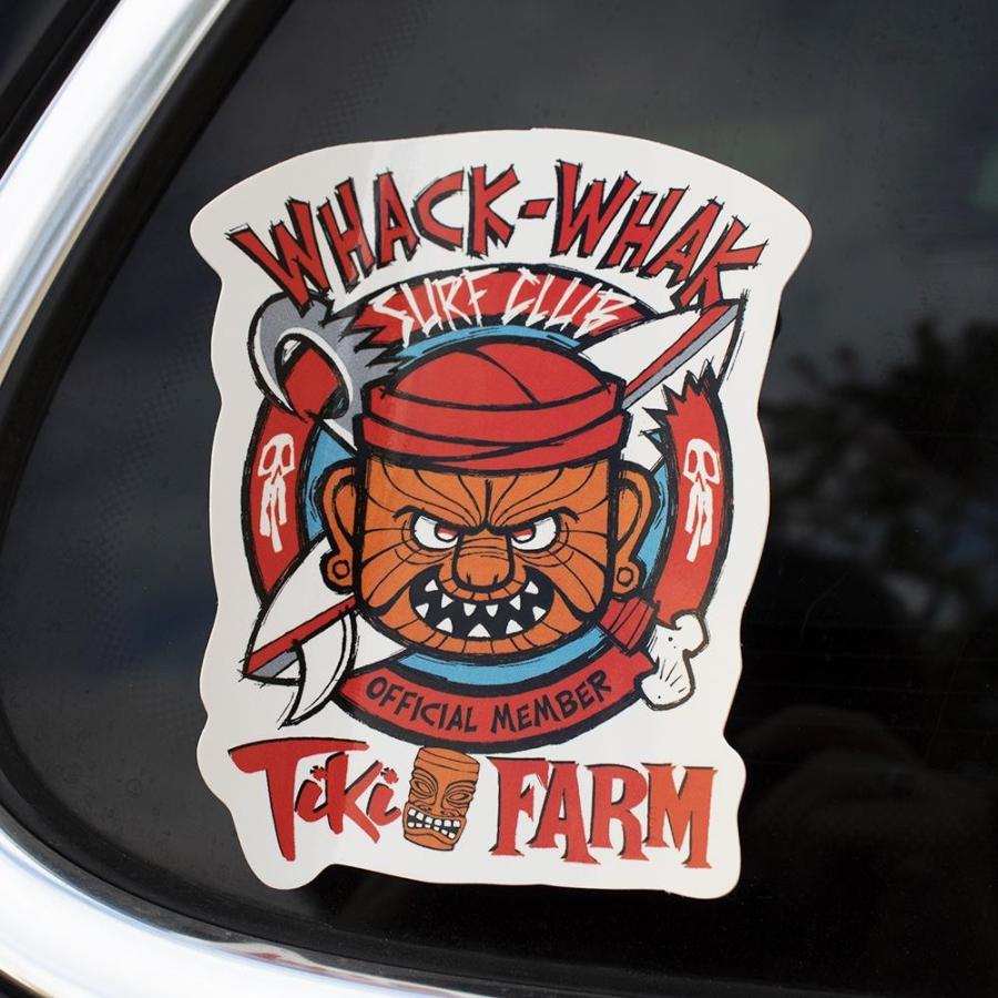 ティキ ファーム ステッカー Whack-Whak Sticker Tiki Farm 正規品 雑貨 : マンブルズ バンドTシャツ 通販 ...