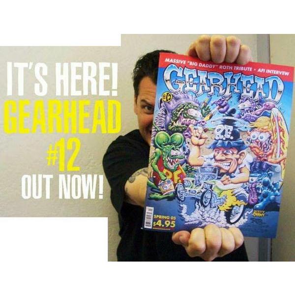 ギアヘッド マガジン GEARHEAD MAG #12 エド・ロス Ed Roth特集 洋書 : マンブルズ バンドTシャツ 通販 - 通販 ...