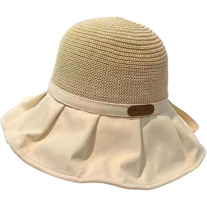 UVカット レディース 日よけ つば広 ハット 日焼け防止 遮光小顔効果 紫外線対策 折りたたみ可能 大きいサイズ : MUMEI LIFE - 通販 - Yahoo!ショッピング