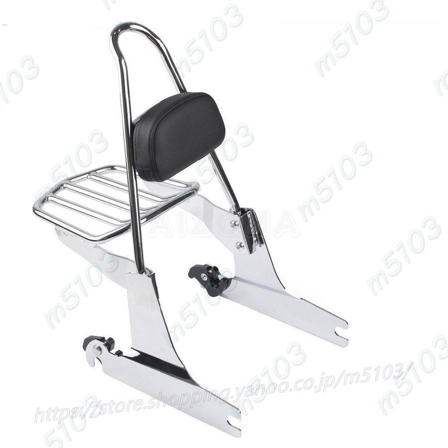 シーシーバー 取り外し可能 ラゲッジラック 荷物 クローム パッド ハーレー fxst 2000-2019 Harley Softail 2000-2005 : MUMEI LIFE - 通販 ...