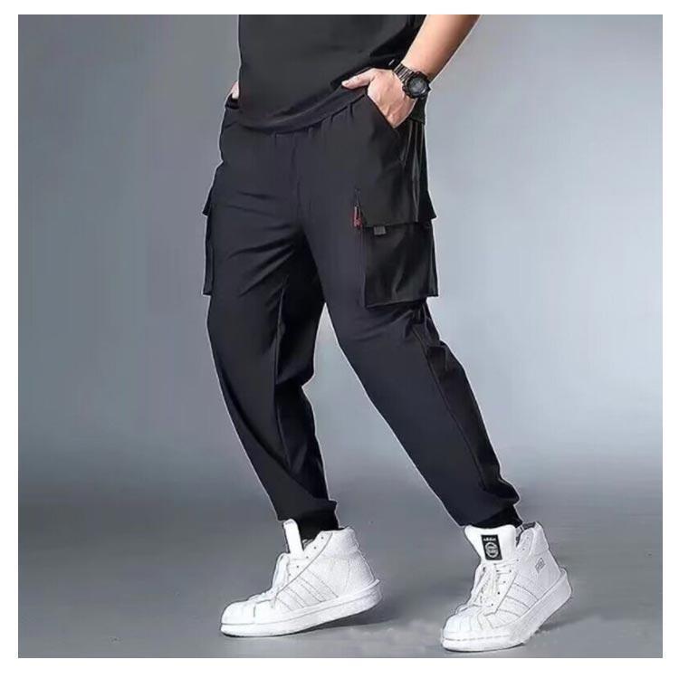 L-8XL！接触冷感 ひんやり パンツ メンズ 夏 超大きいサイズ！ 涼しい ストレッチ ボ スポーツ ポケット カーゴパンツ : MUMEI LIFE - 通販 - Yahoo!ショッピング