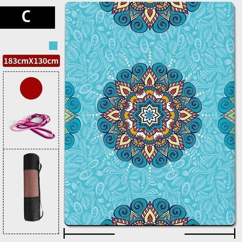 ヨガマット極厚10mm二人用トレーニングマット エクササイズマット 滑り止めTPEエコ素材 軽量 弾力性 滑り止め 多色 ヨガ yyg04 :p2101831805df:MUMEI LIFE ...