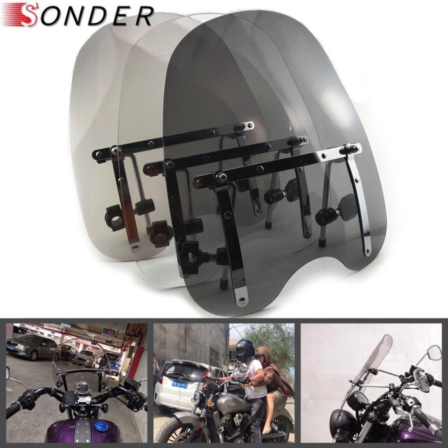 ウインドスクリーン ハーレーカウル フェンダー 風防 スポーツスター ダイナ ソフテイル XL 883 XL1200 X48 X72 スモーク : MUMEI LIFE - 通販 ...