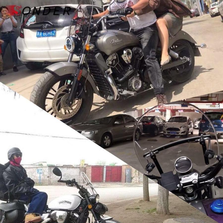 ウインドスクリーン ハーレーカウル フェンダー 風防 スポーツスター ダイナ ソフテイル XL 883 XL1200 X48 X72 スモーク : MUMEI LIFE - 通販 ...