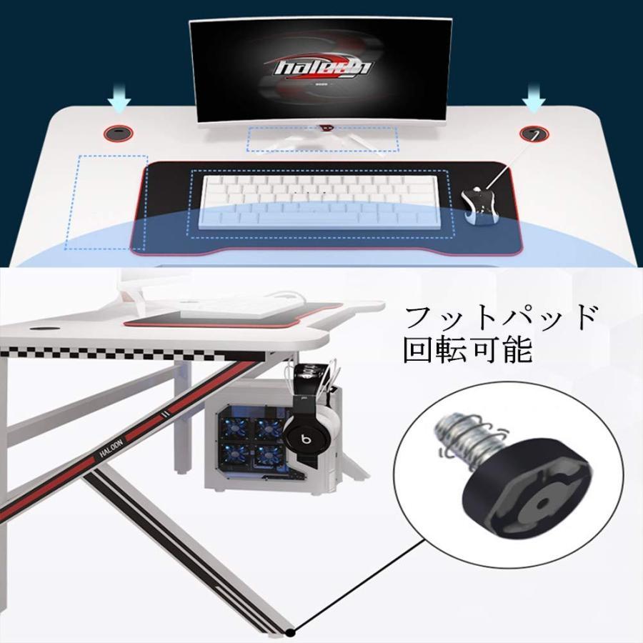 ゲーミングデスク パソコンデスク 雰囲気ledライト ピンク ゲーミングデスク パソコンデスク 雰囲気ledライト ピンク