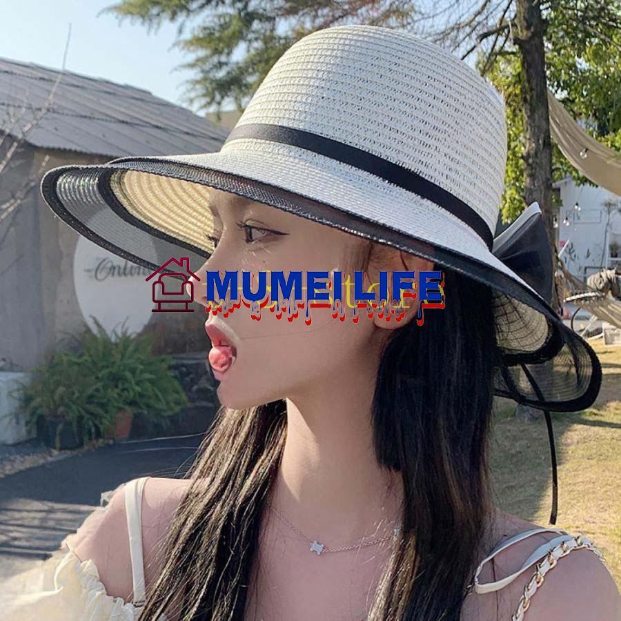 日よけ UV カット ハット レディース 紫外線対策 日焼け防止 熱中症予防 サイズ調節可能 つば広 折りたたみ おしゃれ 海 旅行 外出 可愛い 女優帽 : MUMEI LIFE - 通販 ...