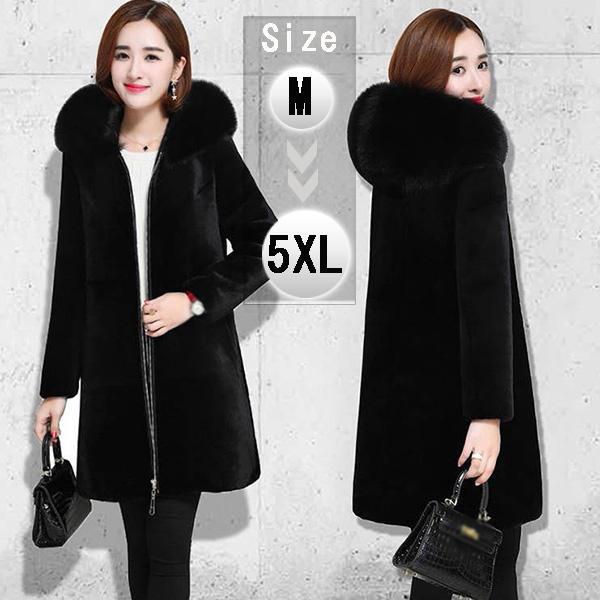 フェイクファー コート ボアブルゾン ボアパーカー ファーフード付き ス 長袖 羽織 ライトアウター ジップアップ フード 防寒 : MUMEI LIFE - 通販 - Yahoo!ショッピング