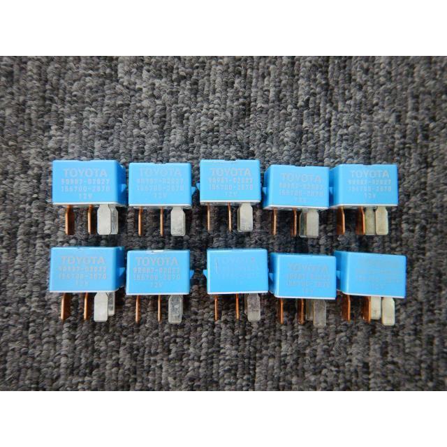 プリウス DAA-ZVW30 フォグリレー10個セット 90987-02027/156700-2870/DENSO * : 有限会社 村上パーツ ヤフー店 - 通販 - Yahoo!ショッピング