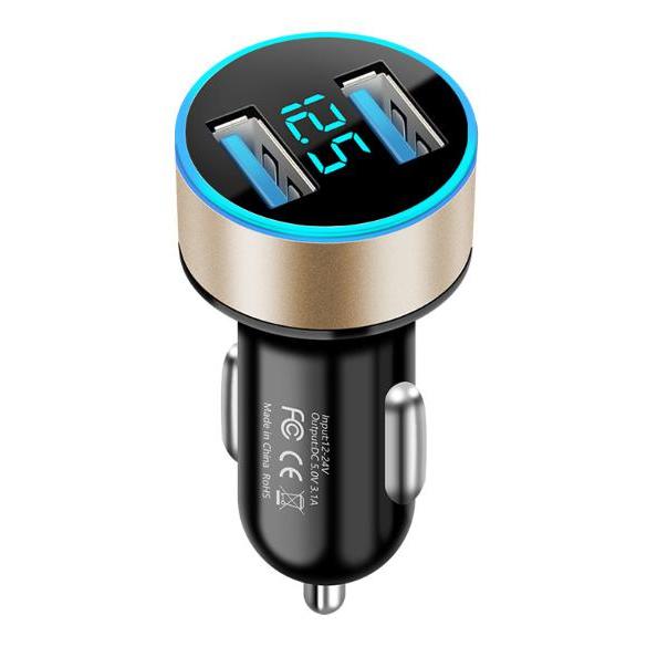 シガーソケット USB 車 iPhone 携帯 スマホ 充電器 車載 2口 急速充電 3.1A トラック 24V対応 カーチャージャー 防災グッズ : MURANET - 通販 - Yahoo ...