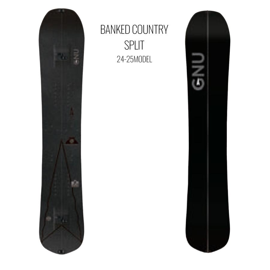 早期購入 GNU グヌー スノーボード 板 メンズ スプリットボード BANKED COUNTRY SPLIT 24-25モデル LL A26 :010101llgnu008:ムラサキスポーツ ...