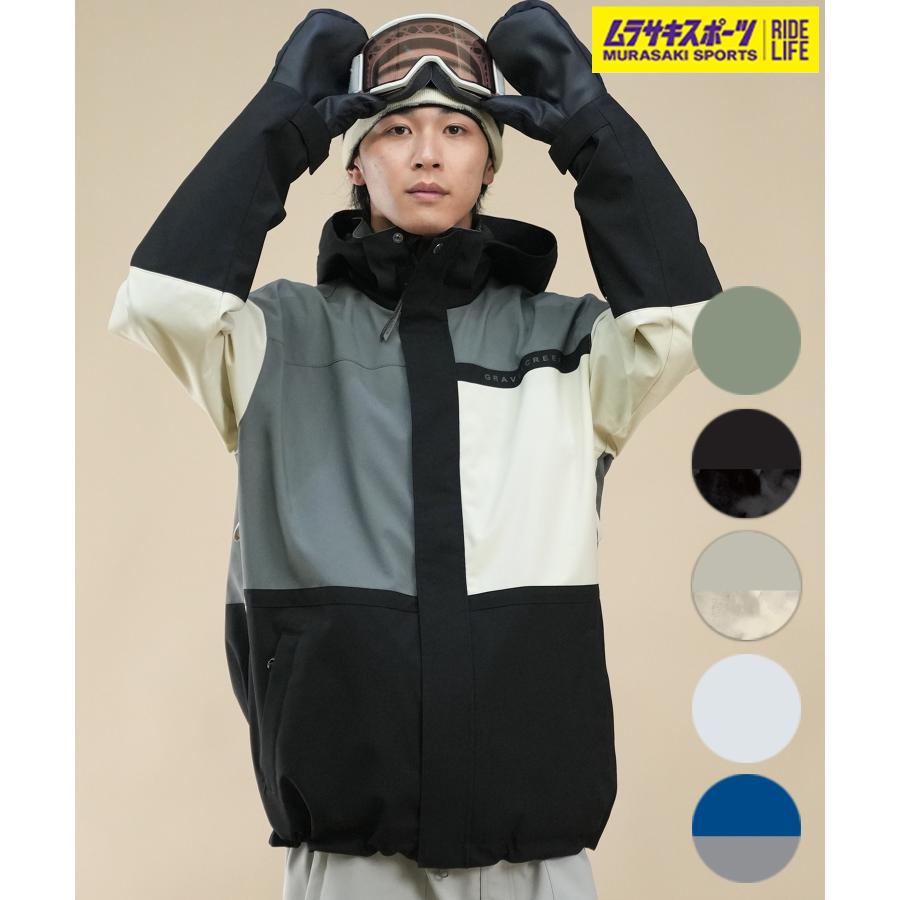 GRAVERCREEK グラバークリーク スノーボード ウェア ジャケット ユニセックス GC-7502A 24-25モデル LX D19 : ムラサキスポーツ - 通販 - Yahoo!ショッピング
