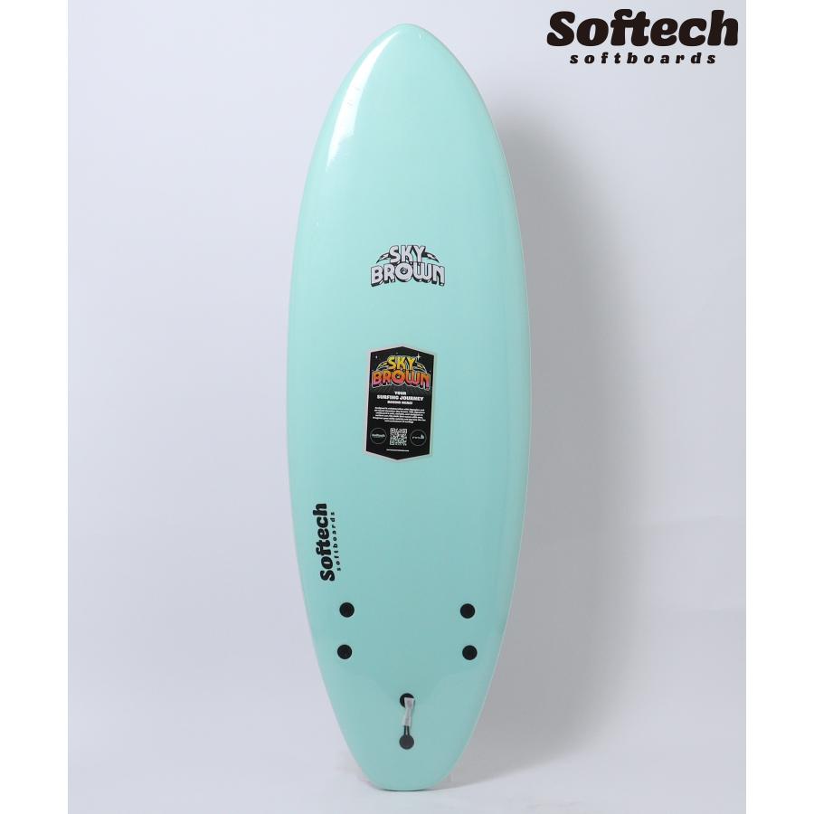 SOFTECH ソフテック SKY BROWN 5.6 スカイ・ブラウン サーフボード ショートボード FCS2 ソフトボード ムラサキスポーツ : 110101llsofte001 ...