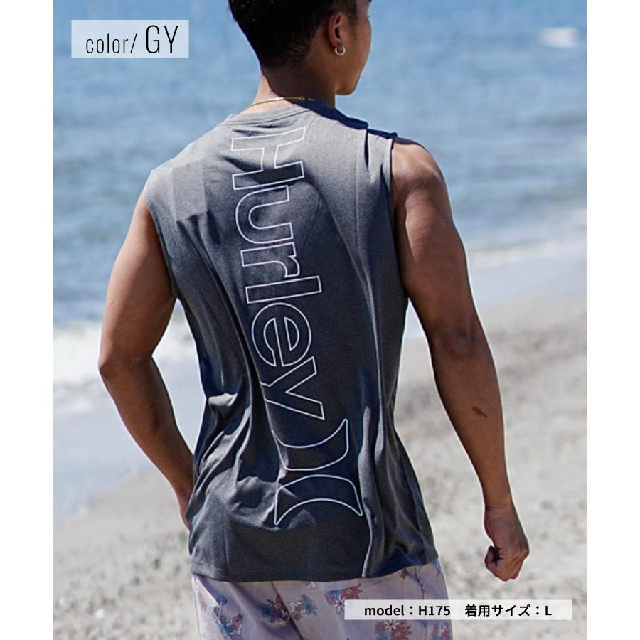 Hurley ハーレー 23S01MRG01 メンズ ラッシュガード タンクトップ ノースリーブ UVカット 水陸両用 ユーティリティ KX2 F22 : ムラサキスポーツ - 通販 ...