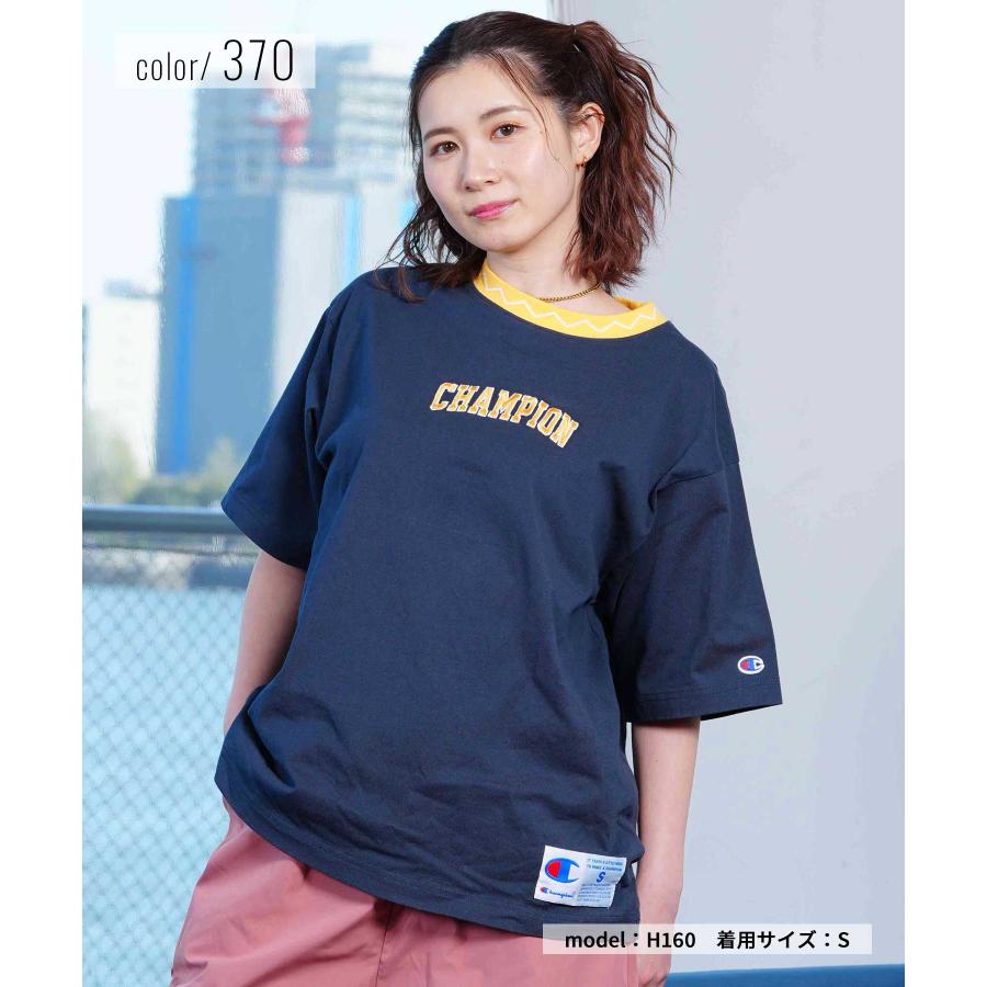 Champion CHAMPION チャンピオン レディース 半袖 Tシャツ SHORT SLEEVE T-SHIRT C3-Z303 : ムラサキスポーツ - 通販 - Yahoo!ショッピング