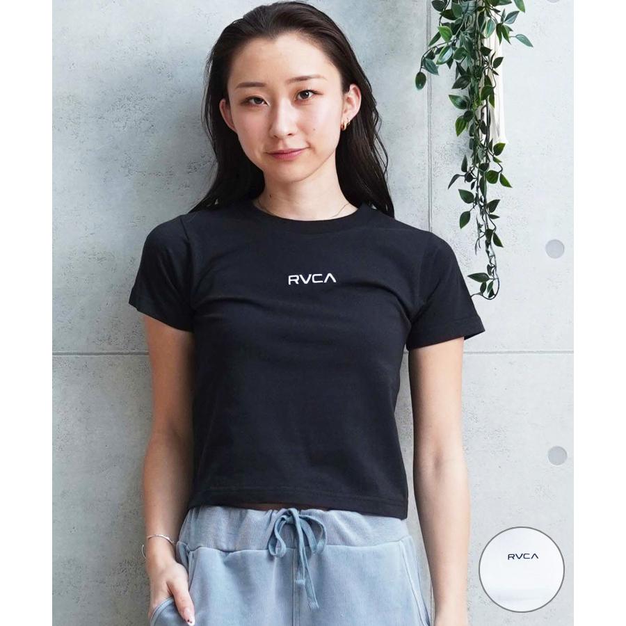 RVCA ルーカ レディース 半袖Tシャツ チビT ブランドロゴ BE043-222 : ムラサキスポーツ - 通販 - Yahoo!ショッピング