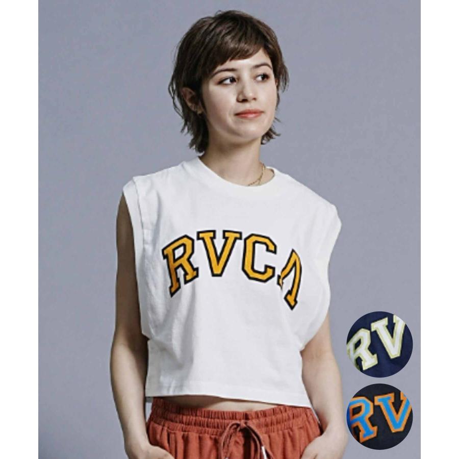 RVCA RVCA/ルーカ 短丈/アーチロゴ/フロントプリントタンクトップ BD043-302 : ムラサキスポーツ - 通販 - Yahoo!ショッピング