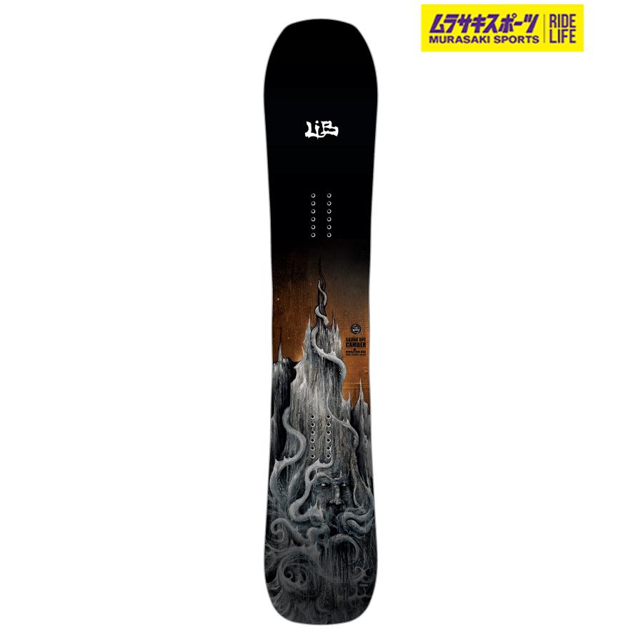 LIB TECH 早期購入 LIBTECH リブテック スノーボード 板 メンズ SKUNK APE CAMBER ムラサキスポーツ 25 ...