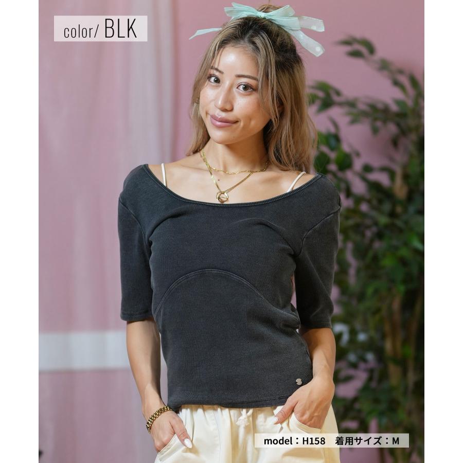 ROXY ロキシー 半袖 Tシャツ レディース 5分丈 Uネック 無地 RST251075 : ムラサキスポーツ - 通販 - Yahoo!ショッピング