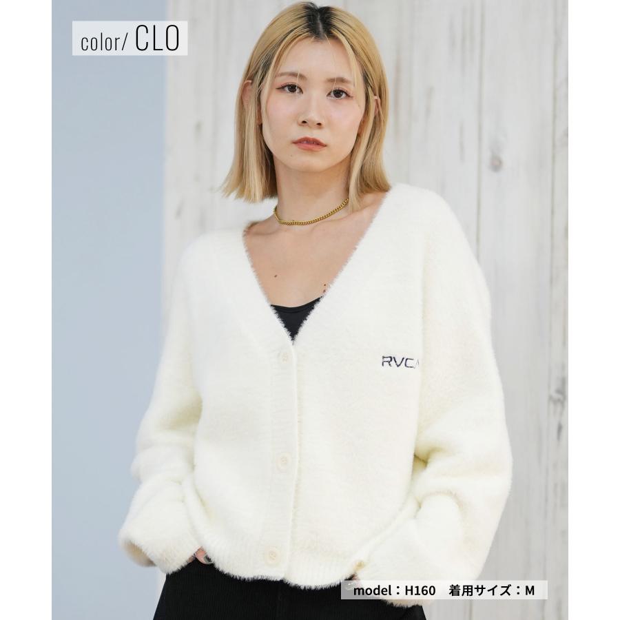 RVCA ルーカ ニット セーター カーディガン レディース バックプリント ロゴ BF044-P66 : ムラサキスポーツ - 通販 - Yahoo!ショッピング