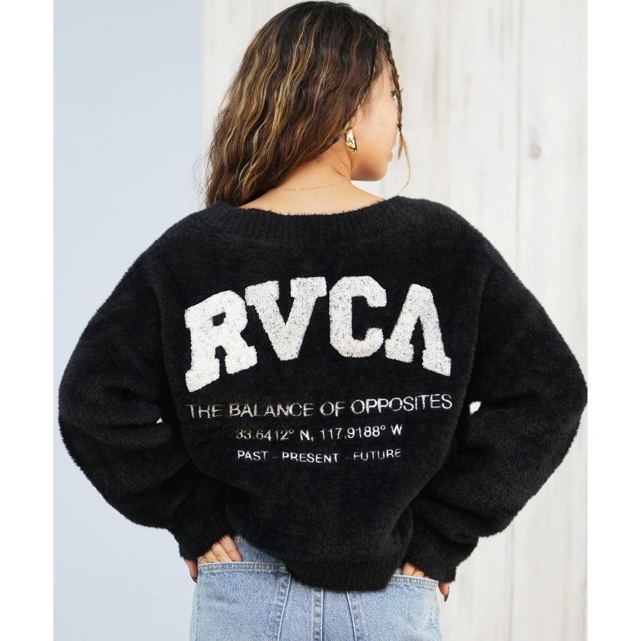 RVCA ルーカ ニット セーター カーディガン レディース バックプリント ロゴ BF044-P66 : ムラサキスポーツ - 通販 - Yahoo!ショッピング