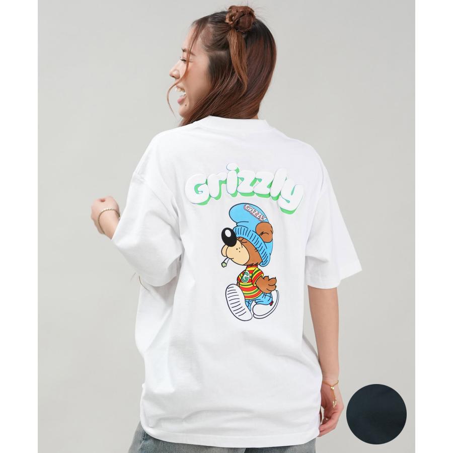 GRIZZLY グリズリー 半袖 Tシャツ レディース バックプリント オーバーサイズ G25SS1433 : ムラサキスポーツ - 通販 - Yahoo!ショッピング
