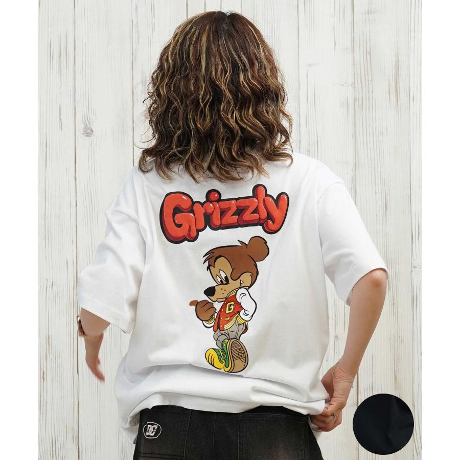 GRIZZLY 特別価格 グリズリー 半袖 Tシャツ レディース バックプリント オーバーサイズ G25SS1434 : ムラサキスポーツ - 通販 - Yahoo!ショッピング