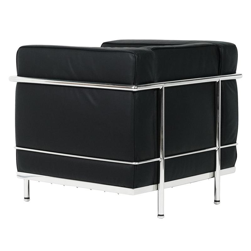 ソファ LC2 1人掛け 1P 本革 グランコンフォート リプロダクト ジェネリック ル・コルビジェ デザイナーズ モダン リビング 応接 オフィス : 村田家具 Yahoo!店 - 通販 ...