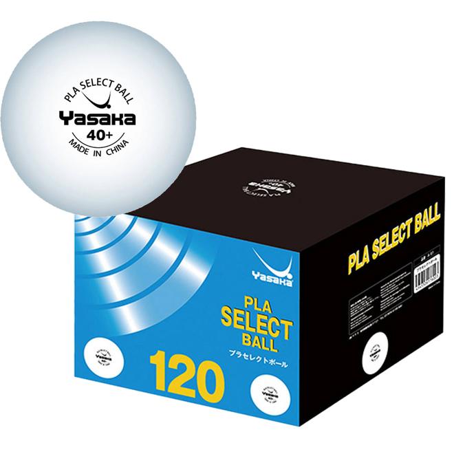 ヤサカ Yasaka/ヤサカ 【納期5月中旬以降】卓球練習球 PLA SELECT BALL（プラ セレクトボール 10ダース入） A61 ...