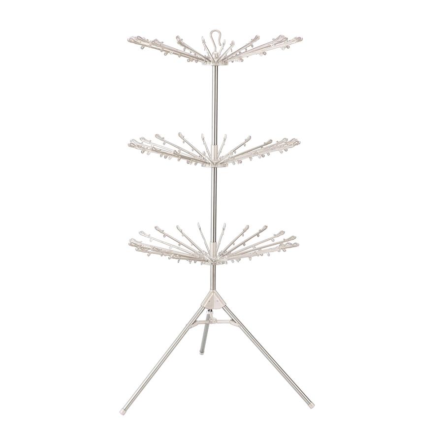 Bestco ベストコ ステンレス 物干し 洗濯干し パラソル3段 大容量 室内 幅88×奥行88×高さ170cm ライトグレー NY-278 : murauchi.co.jp - 通販 ...