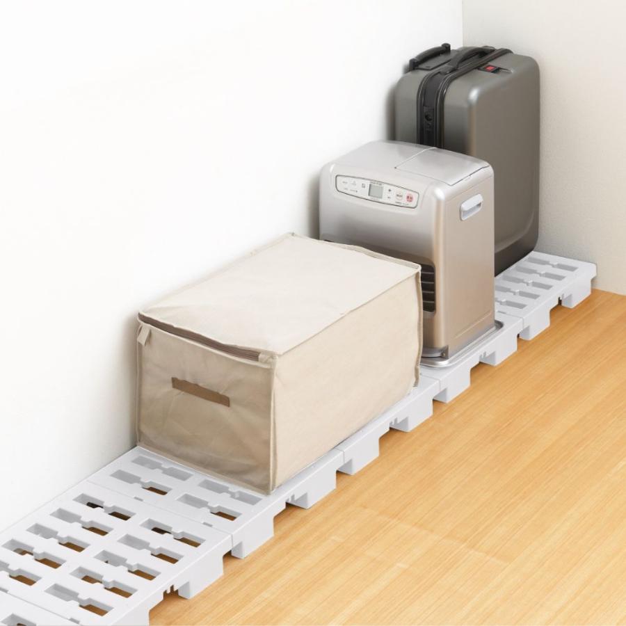 Bestco ベストコ ベストコ 連結できる マルチパレット プラスチック すのこ ハーフ アイボリー 37.5×38cm 日本製 MA-4225 : 4988562004765 ...