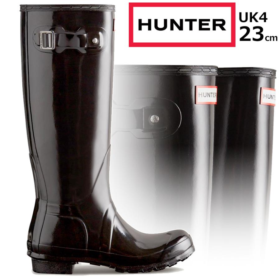 HUNTER ハンター 【レディース】ブーツ オリジナル トール グロス レイン ブーツ 【ブラック】【UK4/23cm】 : murauchi.co.jp - 通販 - Yahoo!ショッピング