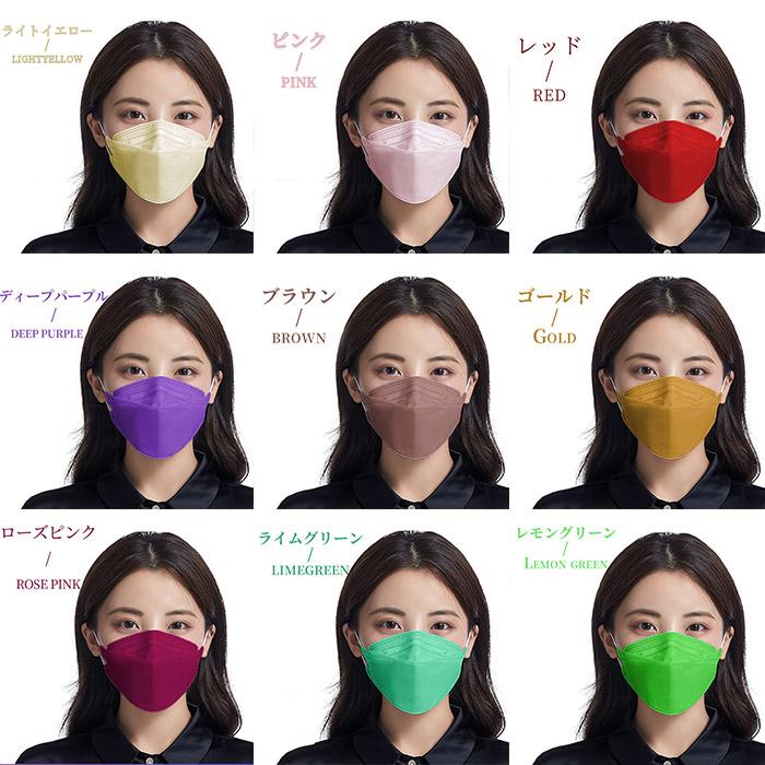 KF94マスク 4層不織布 レディース メンズ カラーマスク 3D立体マスク 使い捨てマスク 30枚入り 4層構造 大人用 99％ウイルスカット 抗菌 粉塵 花粉 通気性 :ayhb1515 ...
