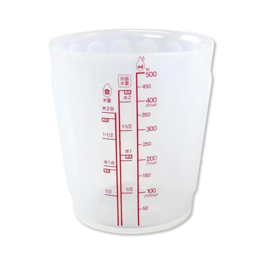 WORLD CREATE viv ヴィヴ 新・シリコーンメジャーカップ L 500ml 計量カップ 60305 ワールドクリエイト キッチンツール GOODDESIGN賞 耐熱 レンジ 食洗機 ...