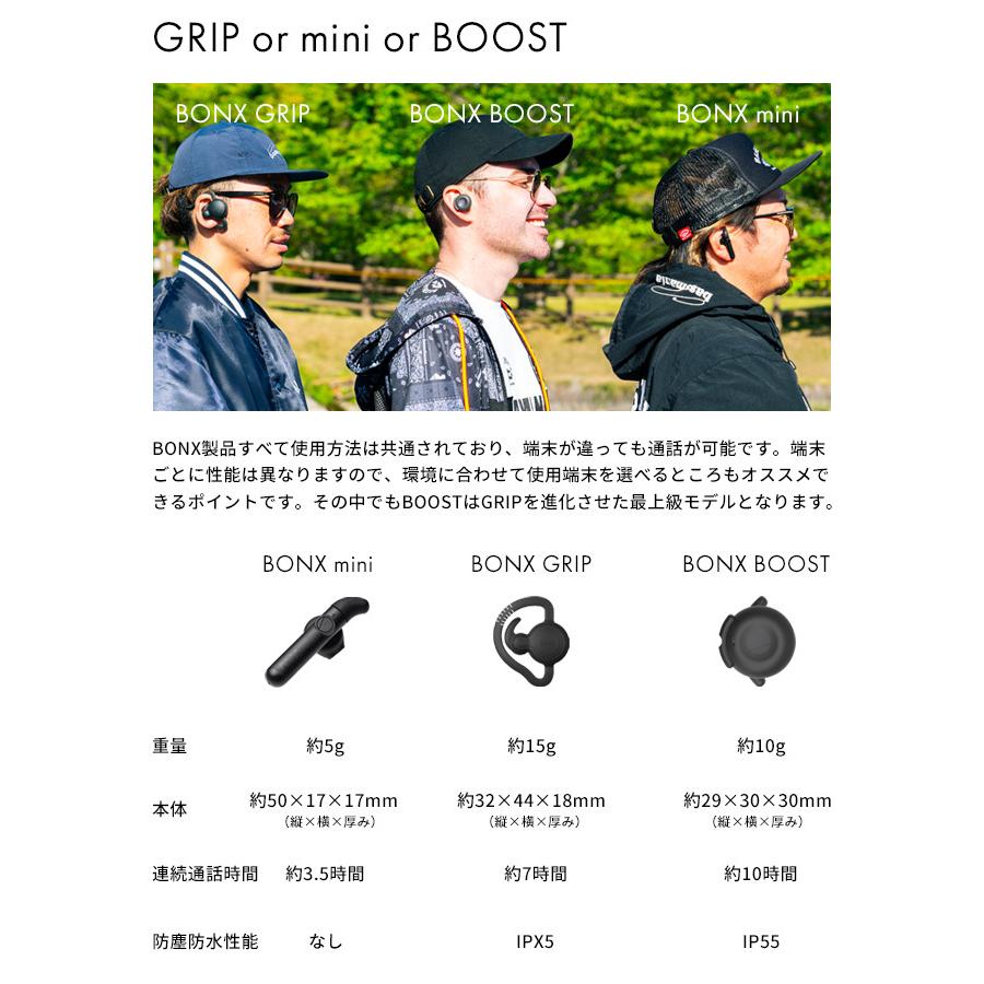 BONX BOOST 2台セット ワイヤレストランシーバー Bluetooth対応 同時通話 ウェアラブル ハンズフリー インカム : インカムダイレクト 無線ショップ - 通販 ...