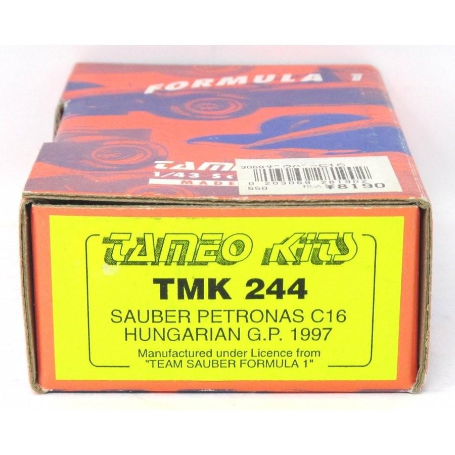TAMEO 1/43ザウバーC16'97ハンガリーGP : ミュージアムコレクション - 通販 - Yahoo!ショッピング