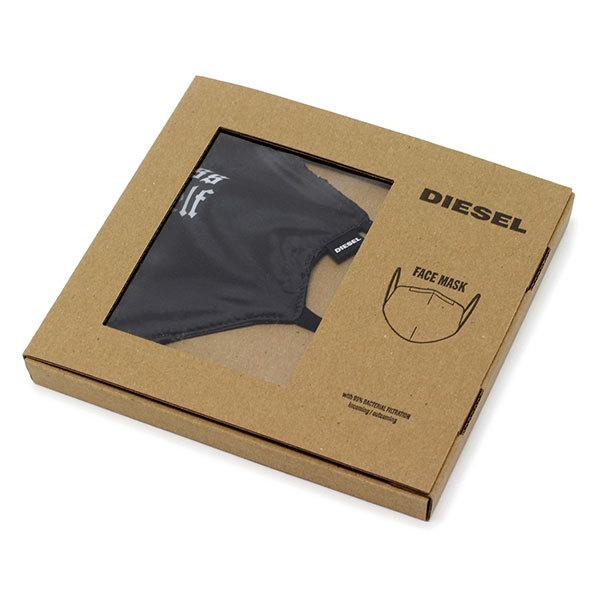 DIESEL（ディーゼル） 【即日発送】ディーゼル ロゴ マスク FACE MASK【ブラック 】 A03439 0JDAH 9XX ...