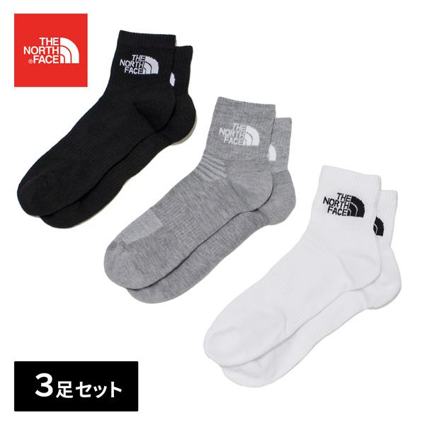 THE NORTH FACE ザ ノースフェイス MLSPRT S CSH QRTR 3P ソックス3P ラッピング可能【即日発送 ...