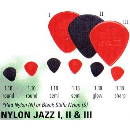 Jim Dunlop Nylon Jazz3(1.38mm)Red sharp12枚 : ミュージックファーム - 通販 - Yahoo!ショッピング