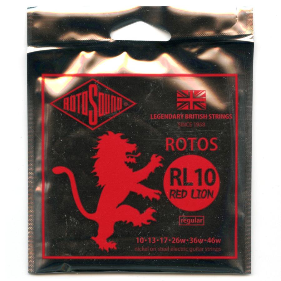 RotoSound RED LION RL10 を 1set : mfm0058468 : ミュージックファーム - 通販 - Yahoo ...