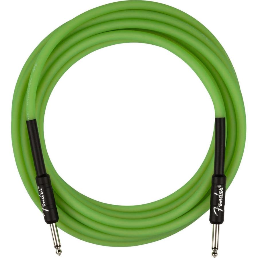 Fender Professional Glow in the Dark Cable, Green, 18.6' : みどり楽器Yahoo ...