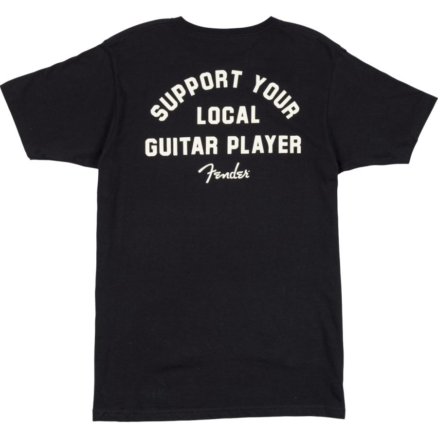 Fender Fender(フェンダー) Support Your Local Guitar Player Tee M Black ...