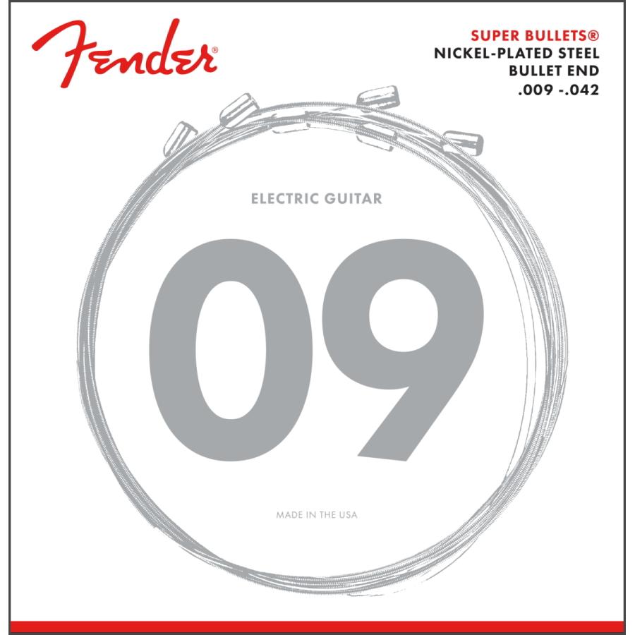Fender Fender(フェンダー) Super Bullet Strings, Nickel Plated Steel, End ...