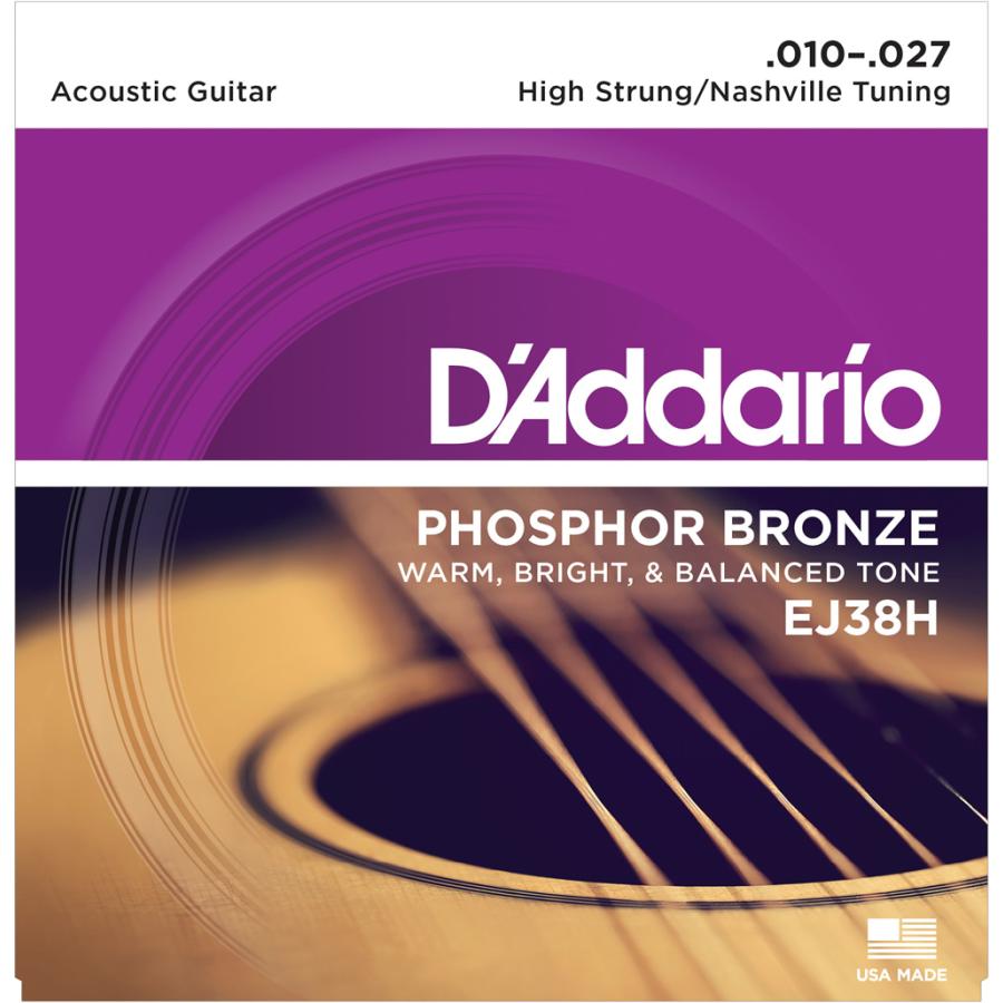 D'Addario(ダダリオ) EJ38H Nashville 10-27 : 74766 : ミュージック プラント Yahoo!店 - 通販 - Yahoo!ショッピング