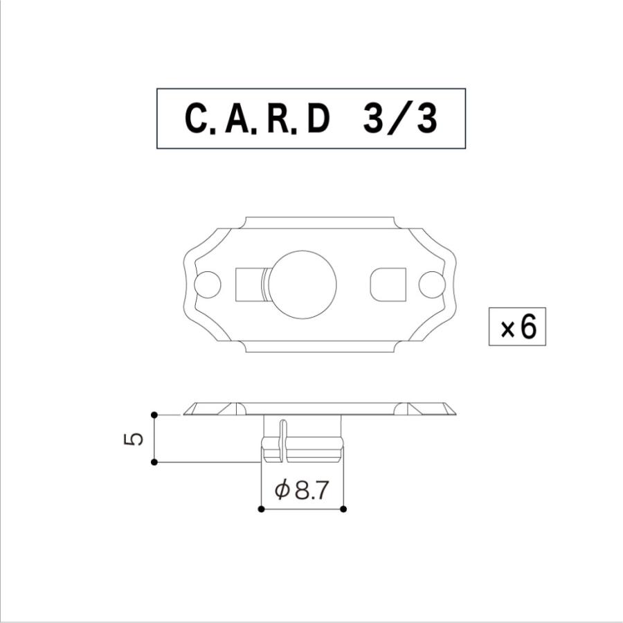 GOTOH(ゴトー) C-A-R-D 3/3 : 96785 : ミュージック プラント Yahoo!店 - 通販 - Yahoo!ショッピング
