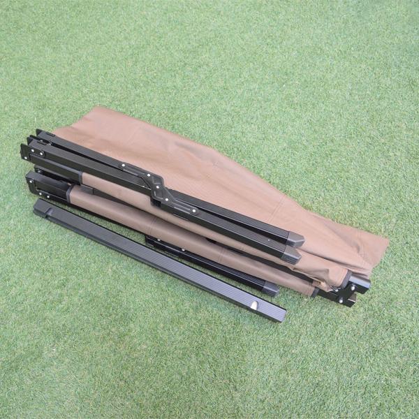 東谷 コット キャンプ ベッド W190×D72.5×H43 アウトドアベッド 折りたたみ OLC-624 フォールディングベッド ...